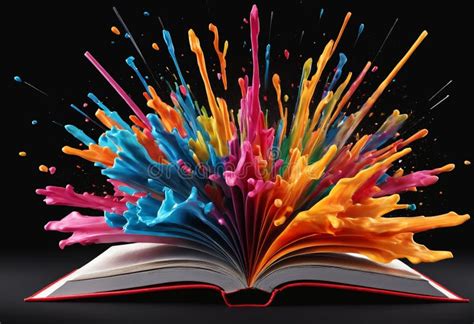 Book Exploding Stock Illustrations 5284 Book Exploding Stock