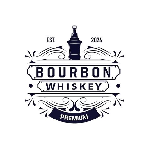 Bourbon Whiskey Logo