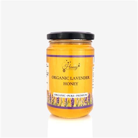 Honey Heaven Organic Lavender Honey 500g Health Plus Living
