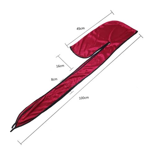 Durag Du Rag Do Rag Bandana Unisex Red With Black Edge Africanfabs