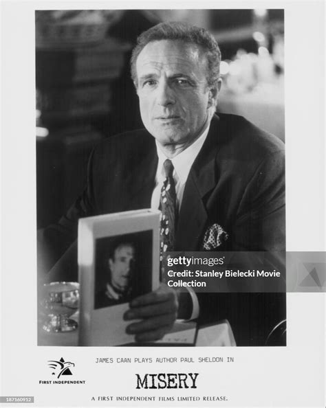Actor James Caan In A Scene From The Movie Misery 1990 News Photo