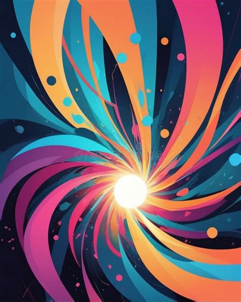 An Abstract Background Illustration With Attractive Colors And Unique