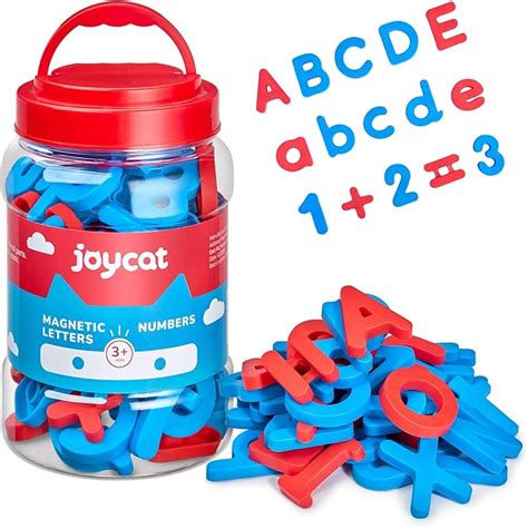 Joycat Magnetic Letters And Numbers Uppercase And