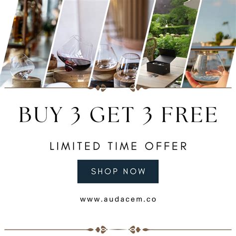 Audacem Handcrafted Glassware Elevate Your Tasting Experience