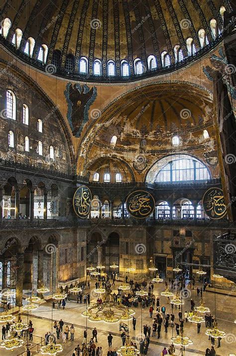 Hagia Sofia Interior 30 Fotografía Editorial Imagen De Interior 38441987