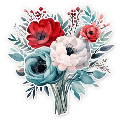 Premium Photo Cute Colourful Watercolor Flowrs