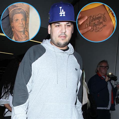 Fully Inked Rob Kardashian Has Several Tattoos With Hidden Meanings See Photos Of His Designs