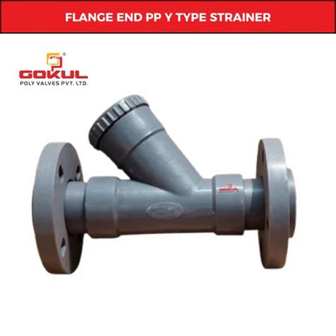 Pp Y Type Strainer Polypropylene Y Strainer Manufacturer From Ahmedabad