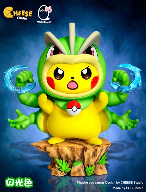 Egg Pikachu Cos Machamp Statuecorp