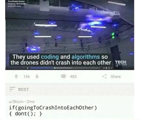 They Used Coding And Algorithms So The Drones Didnt Crash Into Each