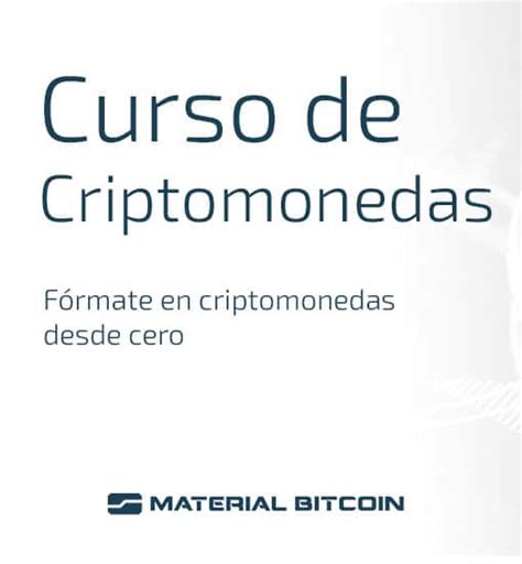 Curso De Criptomonedas Trading E Inversión Material Bitcoin
