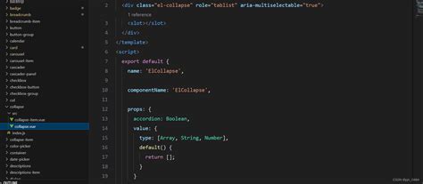 element ui collapse 组件源码分享 collapse组件 csdn博客