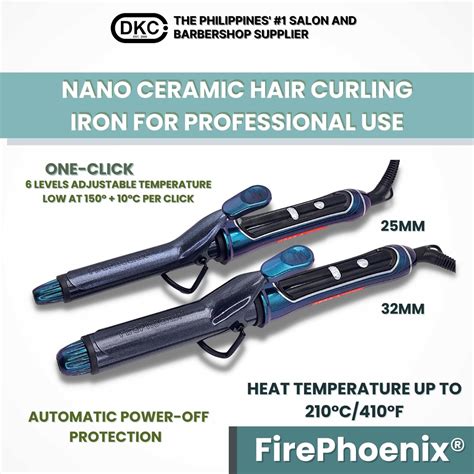 Fire Phoenix Professional High Quality Ceramic Curling Iron Fast