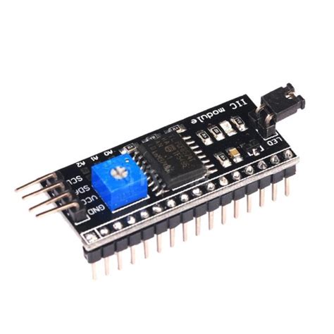 modulo interface serial i2c p display lcd 16x2 20x4 arduino practinet
