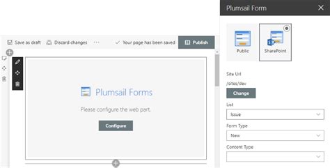 Publish Custom Forms To Modern Pages In SharePoint