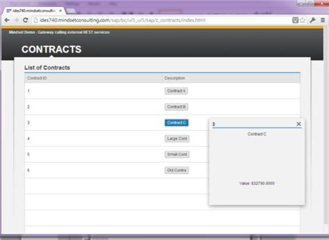 Use SAP Gateway And SAPUI5 To Connect To External Systems Mindset Consulting