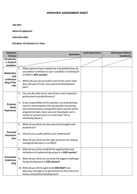 assessing interviews how to think like a pro