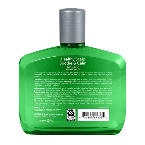 Neutrogena Soothing And Calming Healthy Scalp Shampoo With Tea Tree Oil