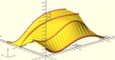 Openscad 從曲線到曲面