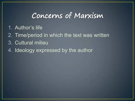 Marxism Presentation Pptx
