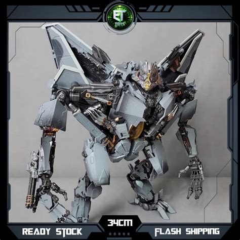 Earthquake T 10 Star Sky Wings Starscream T10 Movie Transformers Oversized Masterpiece Mpm Mpm10