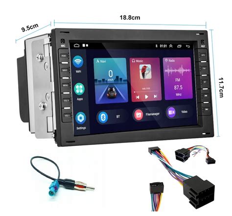 Radio Gps Android Vw Multivan T5 Passat B5 Golf 4 Carplay Wifi Usb 264gb