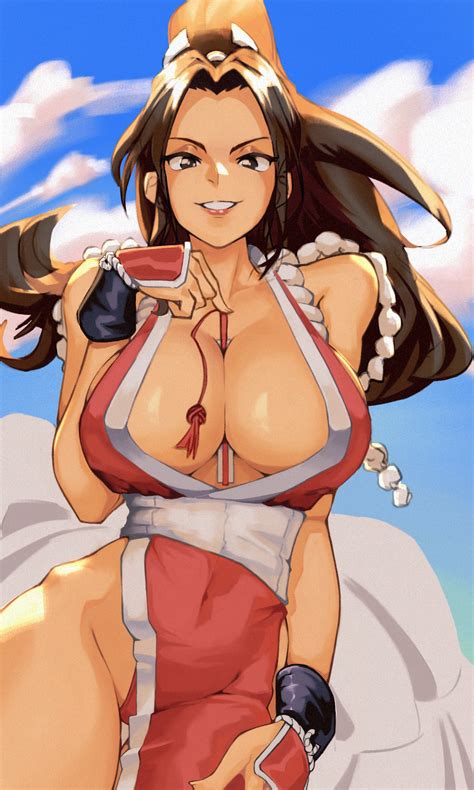 Shiranui Mai The King Of Fighters And 1 More Drawn By Toastitos