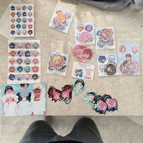 Project Sekai Sticker Sheet Etsy