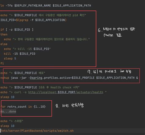 nginx spring boot 무중단 배포 구축하기