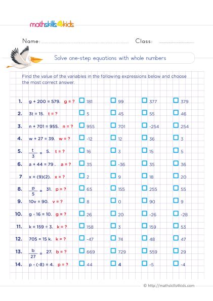 Solving One Step Equation Word Problems Pdf Tessshebaylo