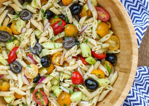 Italian Penne Pasta Salad Barefeet In The Kitchen
