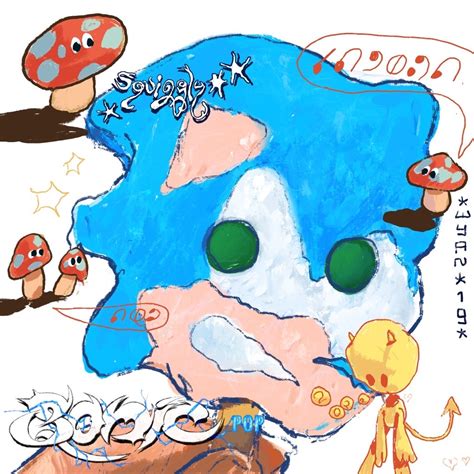 Luv Is All Around U — Digital Drawing Of A Sonic Popsicle