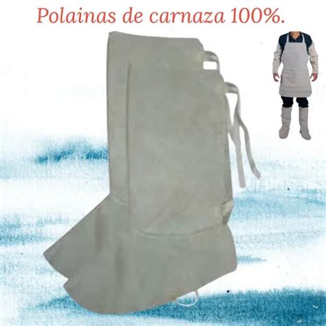 Polainas De Carnaza 100 Protección Soldador Mercadolibre