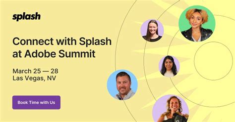 Splash On Linkedin Connect With Splash At Adobe Summit Splash