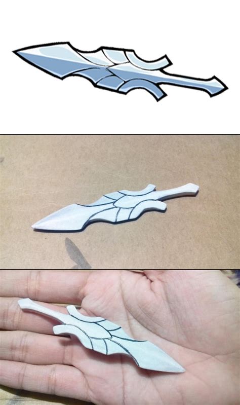 Skyforge Sword Paper Model Rbrawlhalla