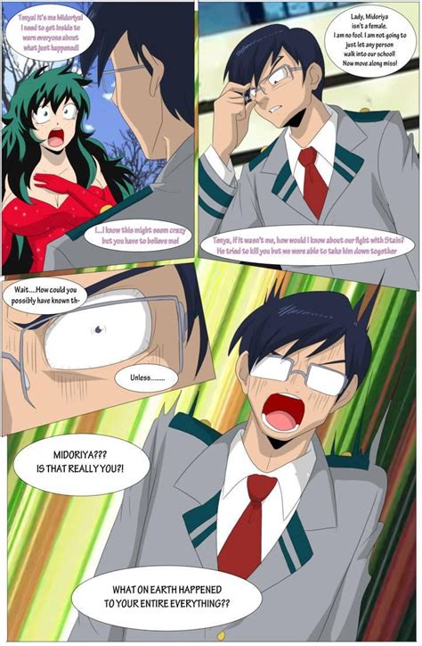 My Bimbo Academia Ii Tg Pages 15 20 Rtransformation