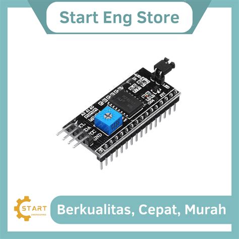 Jual I2c Serial Interface Board Adapter For Lcd Character Display Shopee Indonesia
