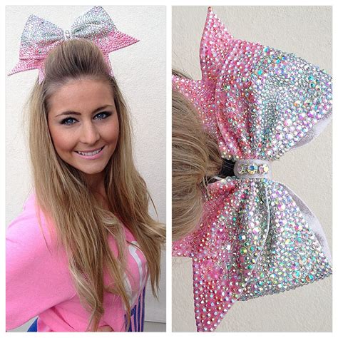 Own The Biggest Most Sparkly Cheer Bow Bows Of London Cute Cheer Bows Cheer Bows