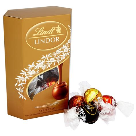 Lindt Lindor Chocolate Assorted 200 Grams Grocery