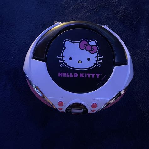 Hello Kitty Cd Player Like New Good Condition Depop