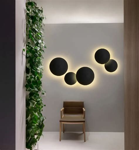 New Product Light Luxury Round Wall Lamp Modern Minimalist Ins Style
