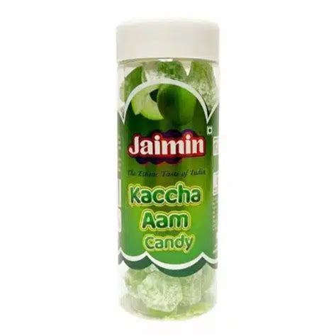Jaimin Kaccha Aam Candy 150g Raw Mango Candy Green Oranges Supermarket