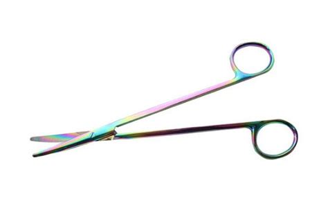 Ems Ti Alloy Metzenbaum Scissors 7 177 8mm Curved