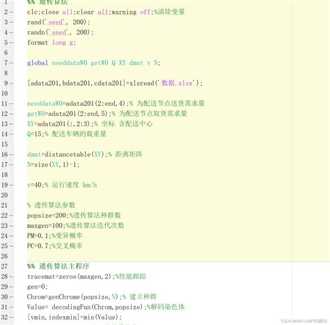 Matlab实现遗传算法优化同时取送货的车辆路径问题vrpsdpvrpsdp数学模型 Csdn博客