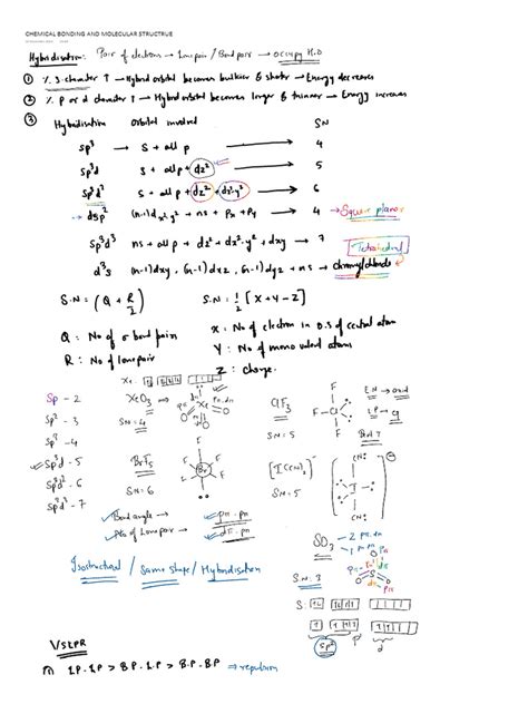 Chemical Bonding And Molecular Structrue Pdf