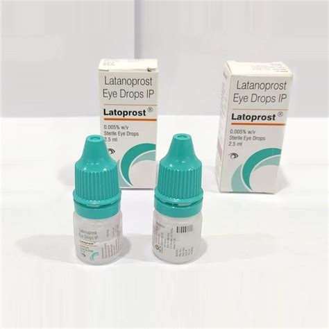 Solution Latoprost Latanoprost Eye Drop Packaging Size 5 Ml Dose 0
