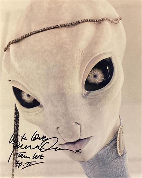 Star Wars Episode Ii Rena Owen Signed Movie Photo