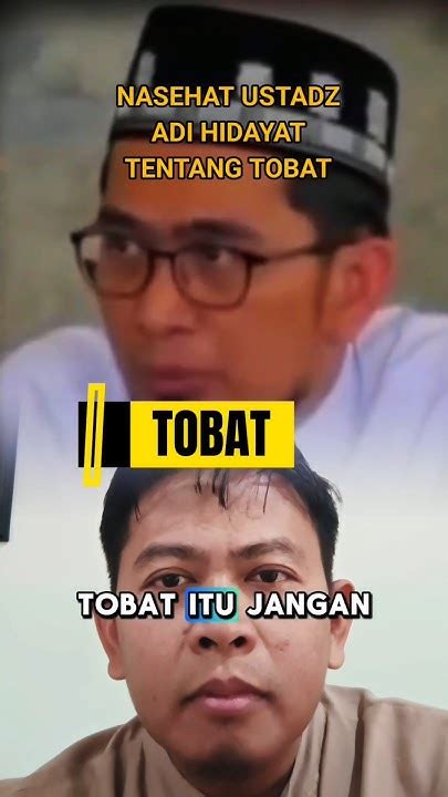 Tobat Shortvideo Ustadzadihidayat Youtube