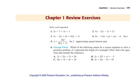 Chapter 1 Review Exercises
