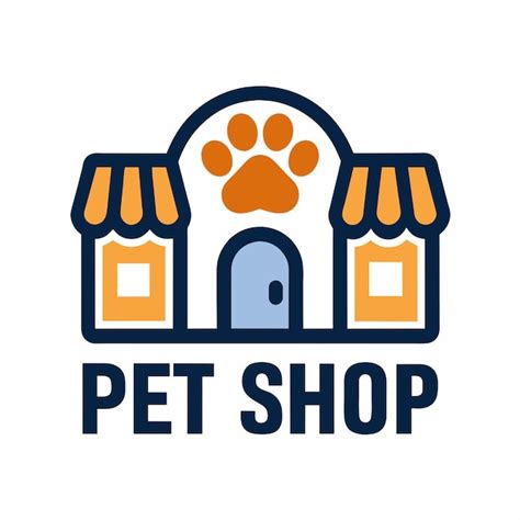 Premium Vector Pet Shop Logo Vector Art Illustration 2